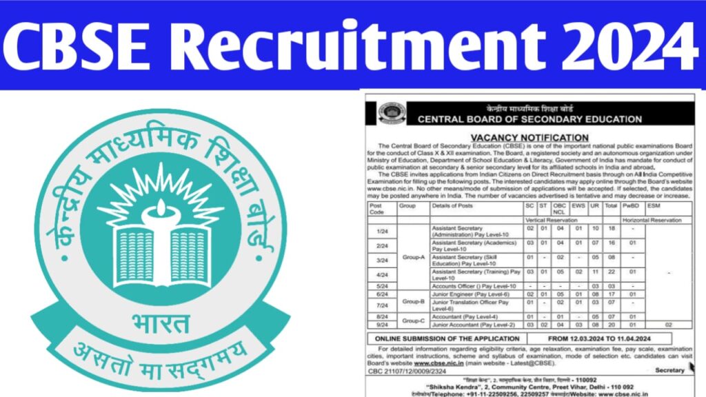 Odisha Study Point CBSE Recruitment 2024 Notification Out, Eligibility ...